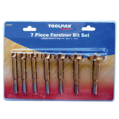 Forstner Wood Bit Set • Discount Trade Supplies - DTS