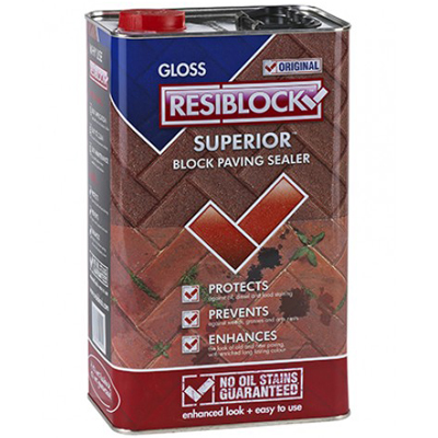 Everbuild Resiblock Superior Block Paving Sealer 5 litre - Matt or ...