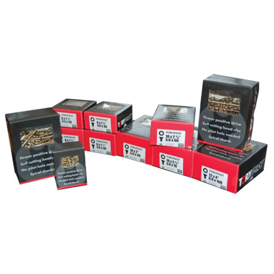 Torx-Fast Woodscrew Starter Pack - 1800 Screws • Discount Trade ...