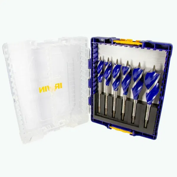 Irwin Blue Groove 6X Auger bit set - 6 piece • Discount Trade Supplies ...