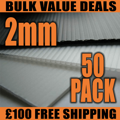 CORREX® Protection Sheet Boards - 2mm Thick (Pack 50) • Discount Trade ...