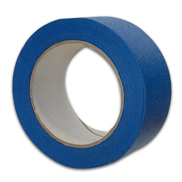 Lo-Tack Masking Tape - Blue - 50mm • Discount Trade Supplies - DTS