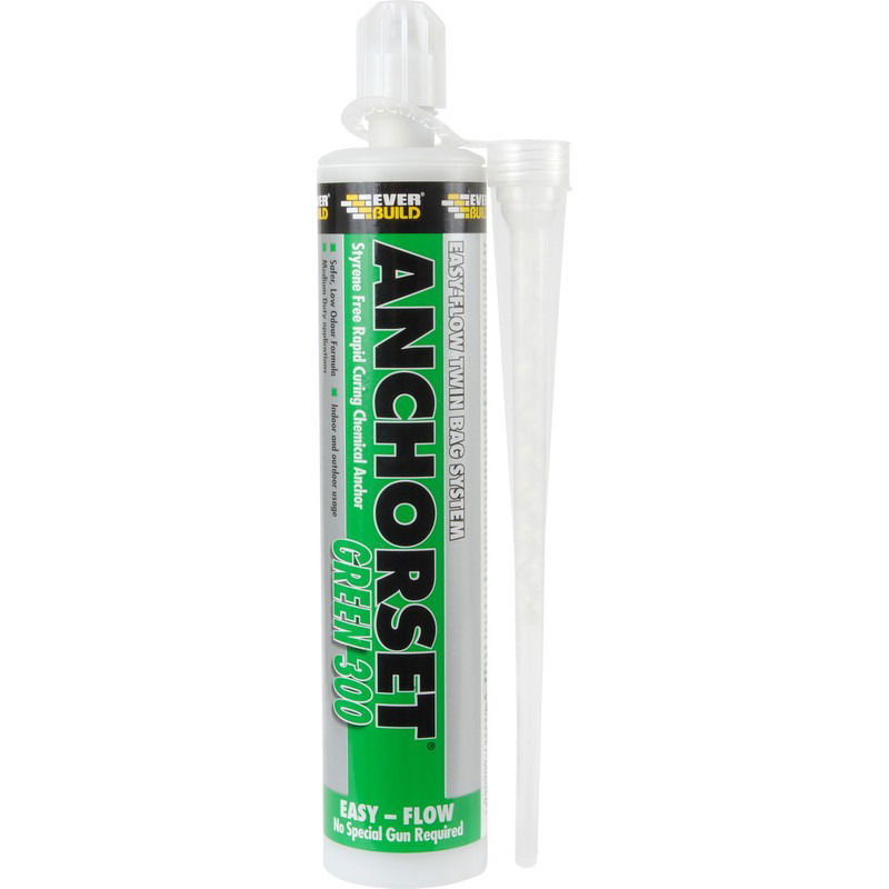 EVERBUILD ANCHORSET GREEN 300 - CHEMICAL ANCHOR RESIN STYRENE FREE ...