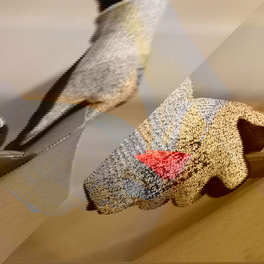 High Cut Gloves Level C/5 - PU Coated HPPE Fibre with Glass Fibre • Discount Trade Supplies - DTS