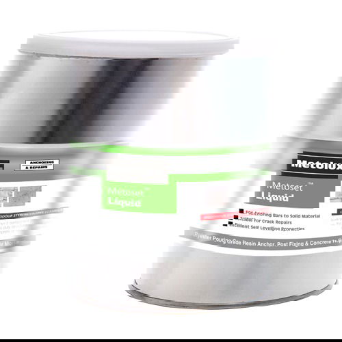 Metolux 2 Part Metoset Liquid Mortar - Grey • Discount Trade Supplies - DTS
