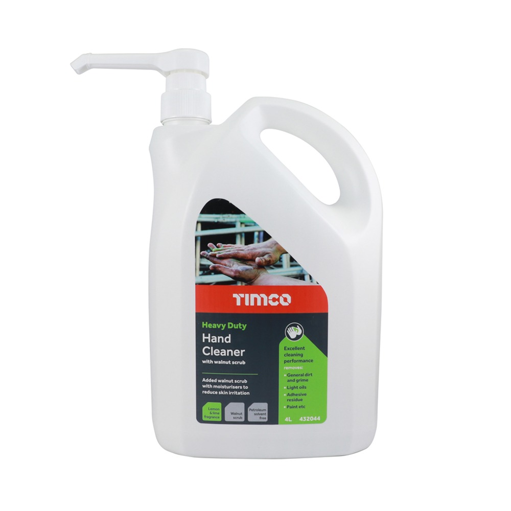 Heavy Duty Hand Cleaner with Pump - 4 Litre • Discount Trade Supplies - DTS