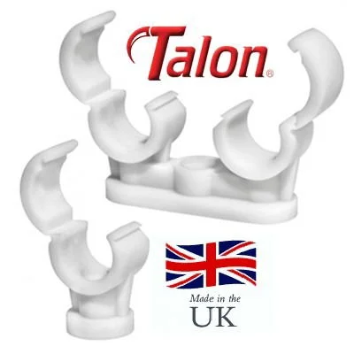 Talon Quick Lock QS Hinged Pipe Clips | UK Made, Trade Prices