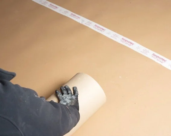 Florprotec Tuff Board Heavy Duty Floor Protection Roll 1m x 25m | DTS